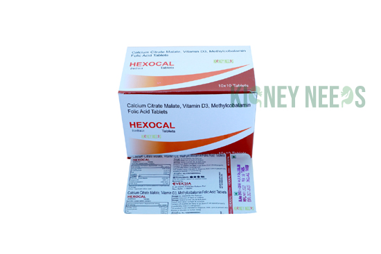 HEXOCAL by Unrogya on Kidney needs