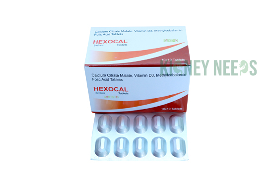 HEXOCAL by Unrogya on Kidney needs