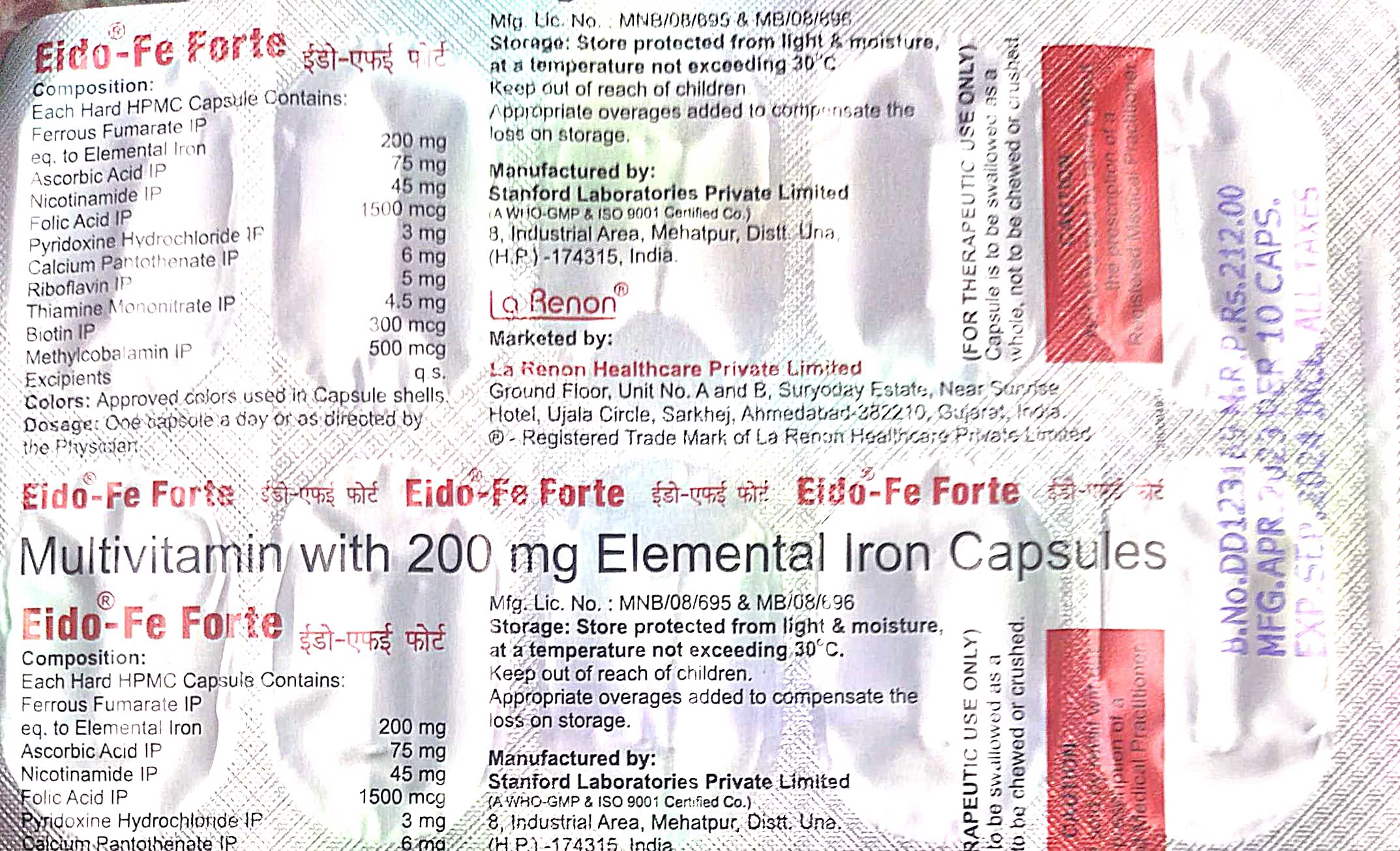 Eido-Fe Forte by Unrogya on Kidney needs