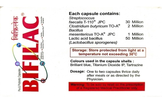 Bifilac Pre & Probiotic Capsule for Gut Health by Unrogya on Kidney needs
